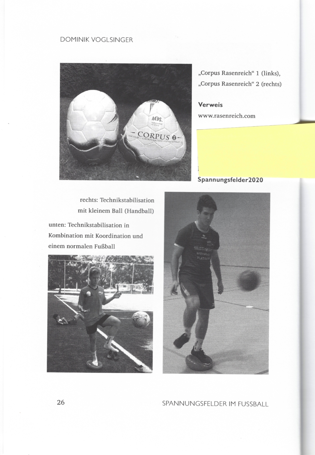 Fachbuch: Spannungsfelder im Fußball – Alternative Wege in der ...
